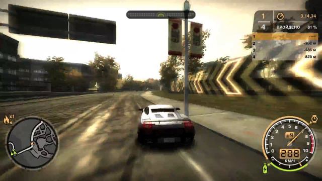 Пробую пройти NFS Most Wanted 2005 #16