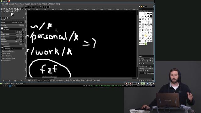 17. Directories with tmux