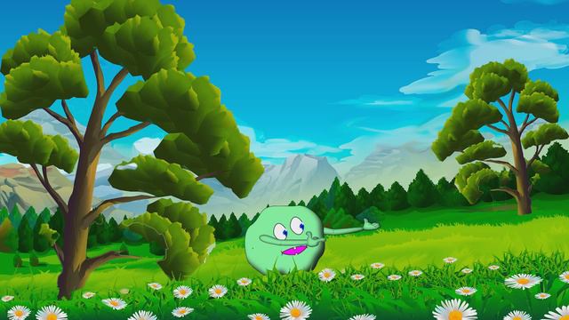 Песня колобка после побега.