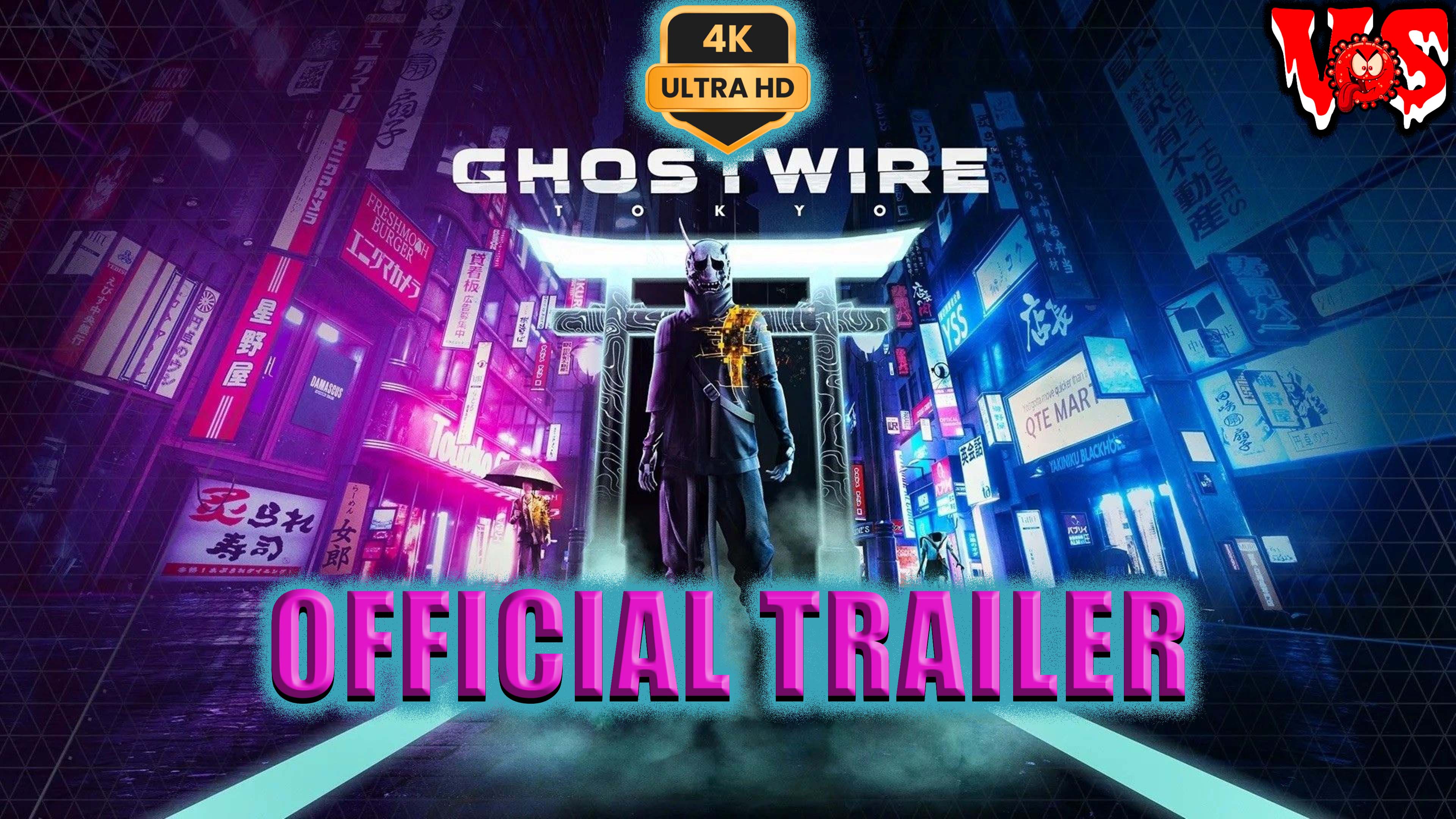 Ghostwire Tokyo ➤ Официальный трейлер 💥4K-UHD💥