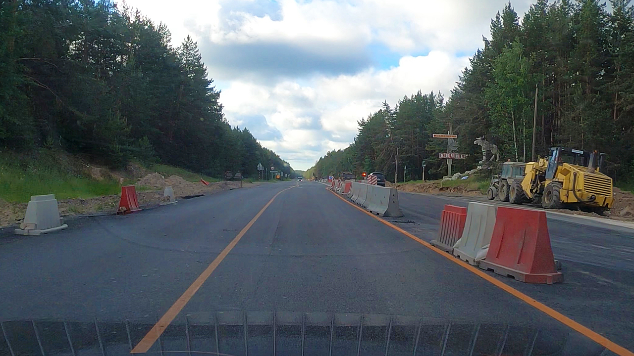 Ремонт федеральной автодороги А-295 «Йошкар-Ола – Казань» | Июнь 2022 г. | Марий Эл и Татарстан