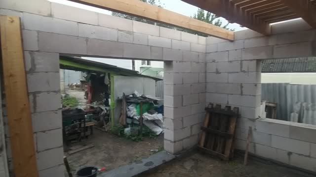 Обзор сделанного и проверка углов отвесом