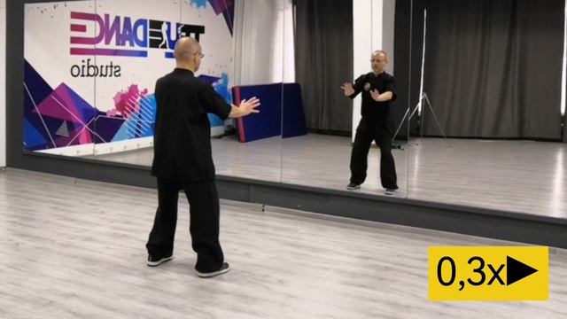 Тайцзицюань 10 форм, переход 1-2 формы