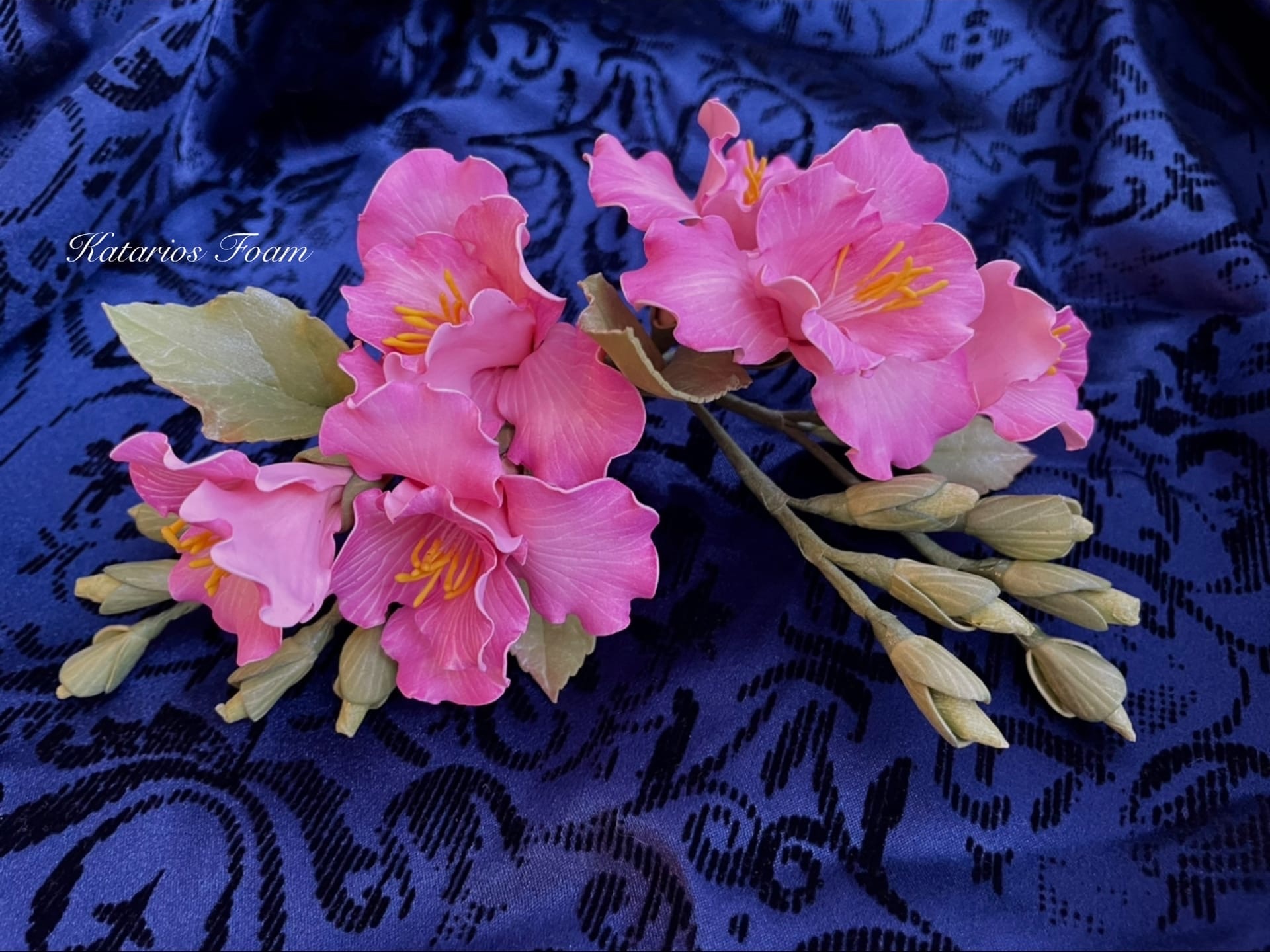 Фрезии из фоамирана/ Freesias from foamiran