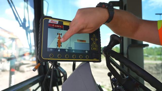 Изменение настроек экрана в Leica MC1