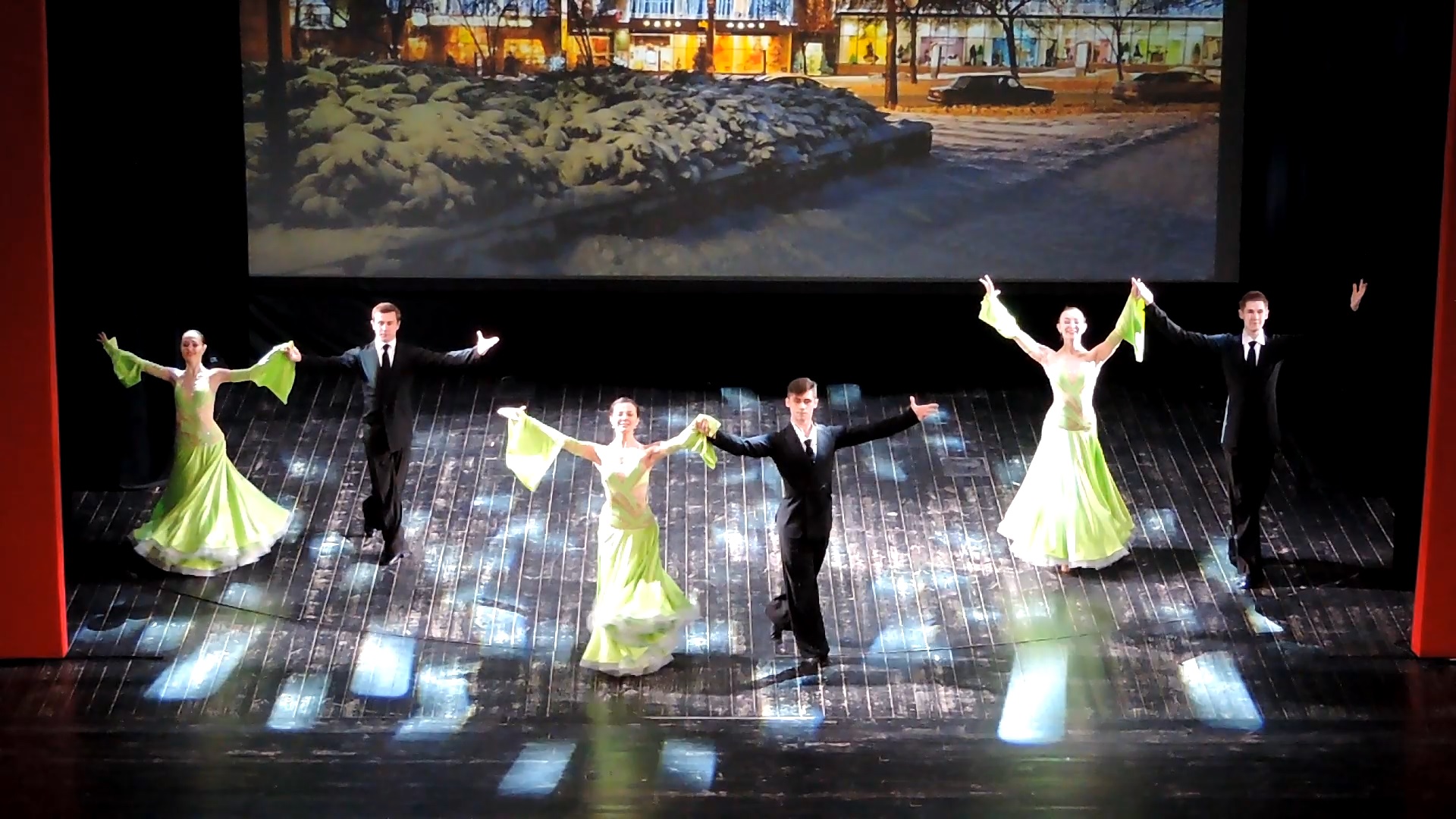 (Гала-концерт) Студия бального танца «Вдохновение» - Вальс «Соловьиный край» (2017)