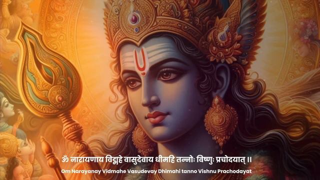 Очищай негативную энергию и наполняйся мудростью. Вишну Гаятри Мантра