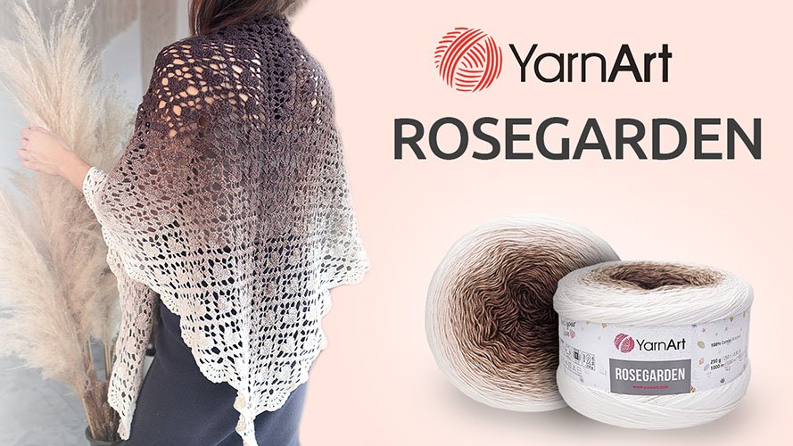 ?YarnArt Rosegarden. Обзор пряжи