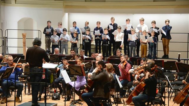 КЗЧ, "Двадцать польских колядок", репетиция, фрагмент 1