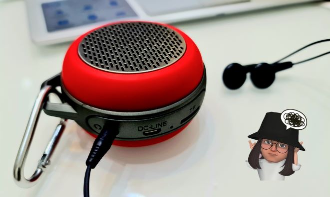 Пластиковая блютуз колонка с аккумулятором усилителем и приемником Perfeo SOLO