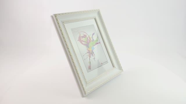 Фоторамка пластиковая со стеклом PLATINUM 8131_1521w ВЕРЧЕЛЛИ-БЕЛЫЙ 15x21.