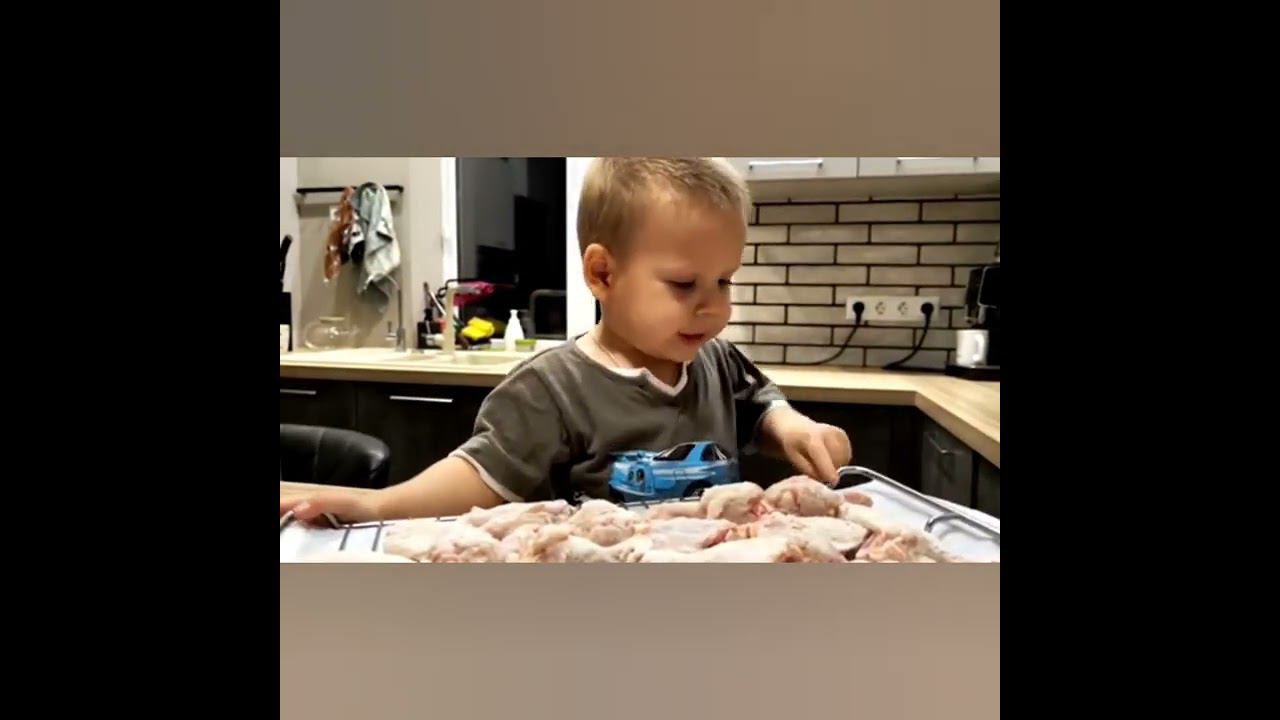 "Крылышки с медовым соусом", Семья Победа, младшая группа № 4