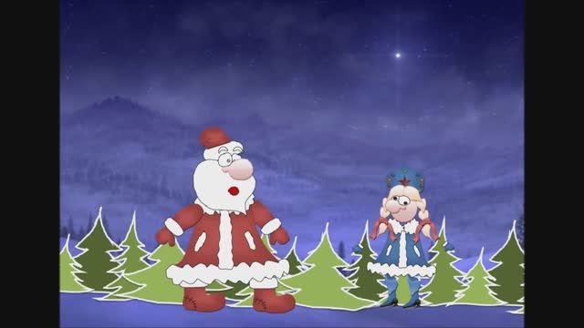 МС Вспышкин и Никифоровна С Новым Годом. Новогодний клип про Деда Мороза, Снегурочку и Санта Клауса