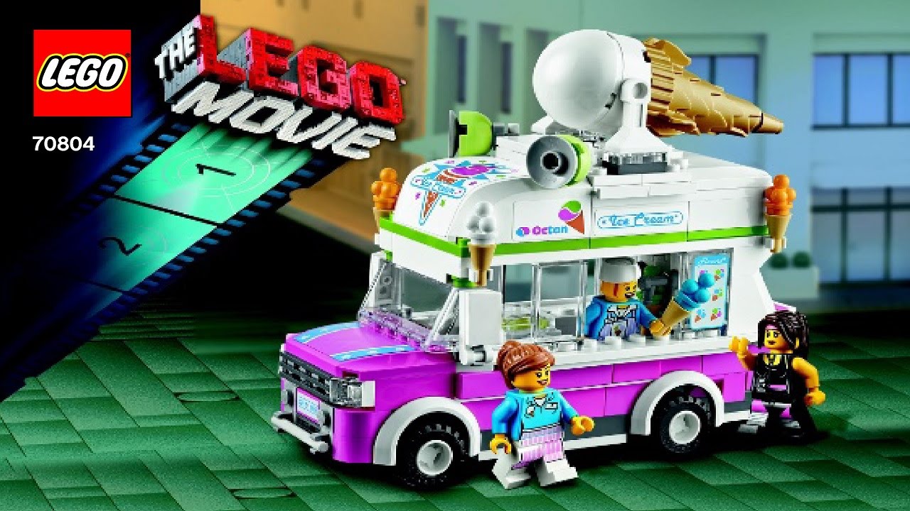 Фургон для мороженого Lego Movie 70804 - Скоростная сборка Lego