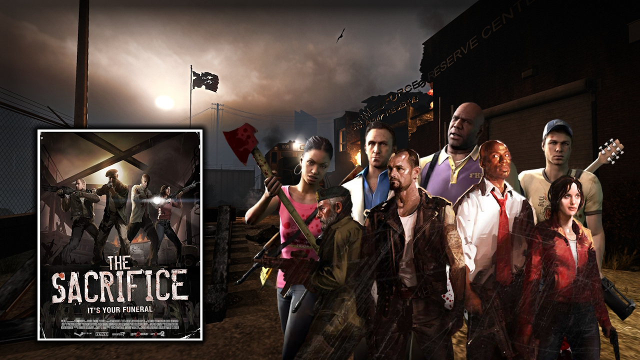 8 Ботов Пытаются Выжить - Left 4 Dead 2 «Жертва»