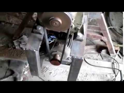 Бетономешалка принудительная самодельная