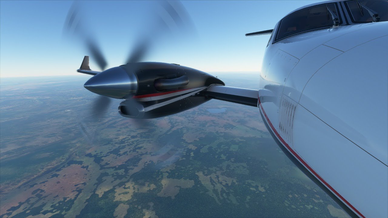 MSFS 2020 // Новый аэродром Пойма (UWTP) и ещё полёт над Бугульмой по просьбе.