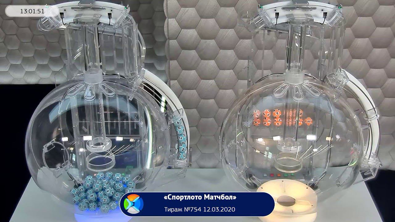 Столото представляет | Лотерея «Спортлото Матчбол». Тираж № 754 от 12.03.2020 г.