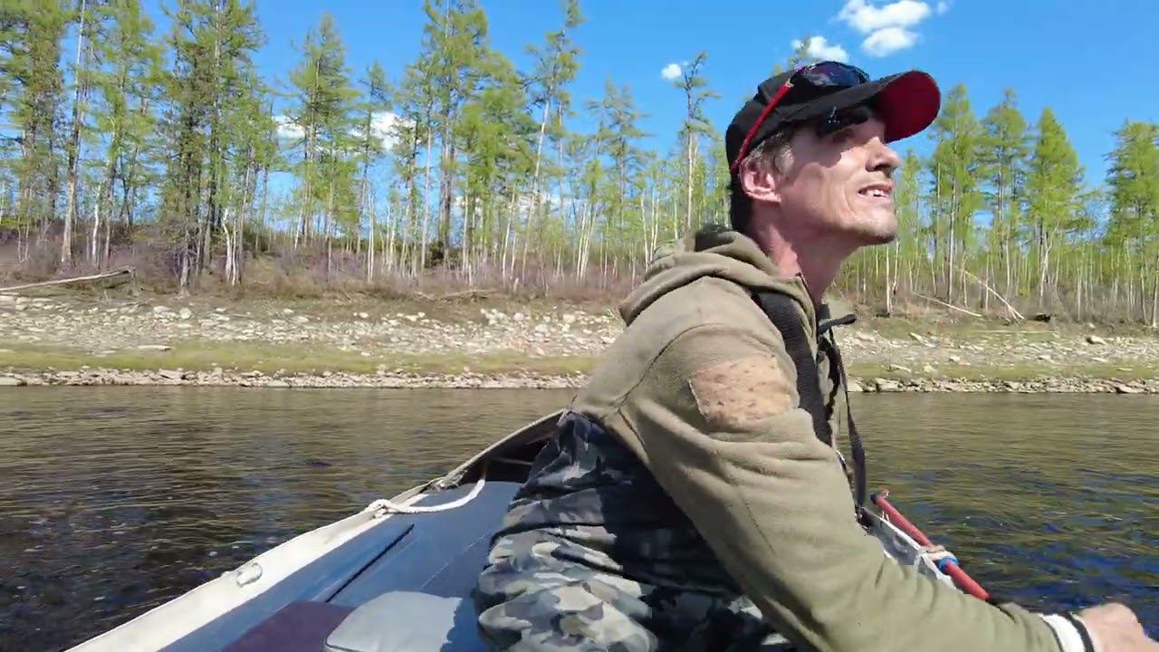 Якорь для рыбалки сплавом. Багор вместо вёсел