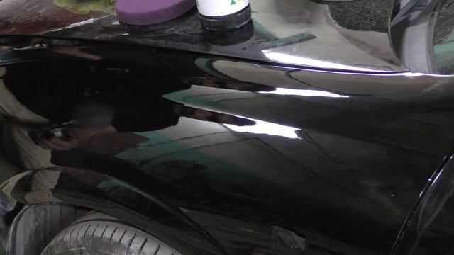 Удаление дефектов ЛКП с помощью влагостойких абразивов.