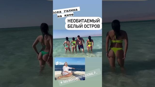 Египет Белый необитаемый остров в Красном море. 07/12/2022