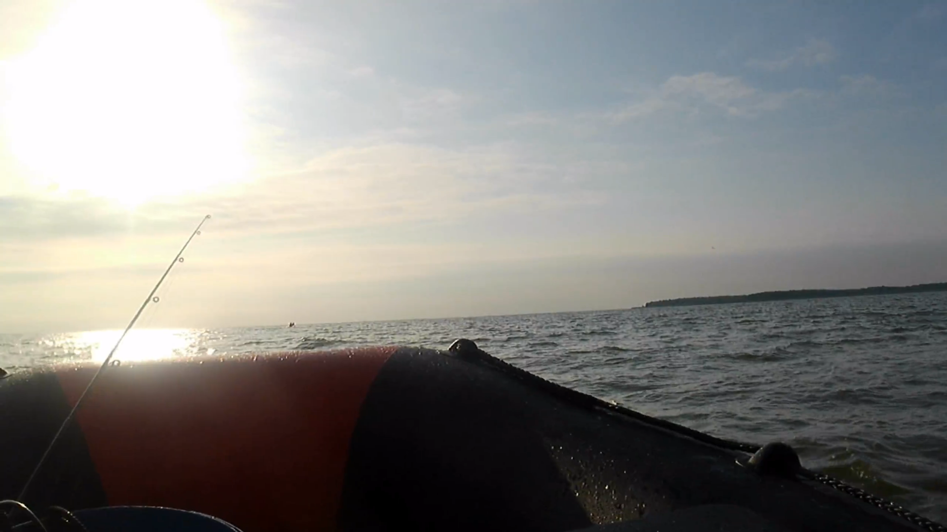 Рыбалка. Куршский залив. Какая красота).