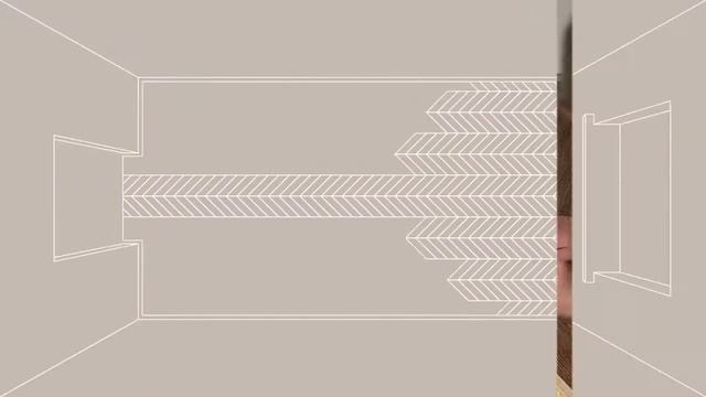 Паркетная доска Coswick. Установка ФРАНЦУЗСКОЙ ЕЛКИ. Двойное приклеивание клей подложка клей паркет