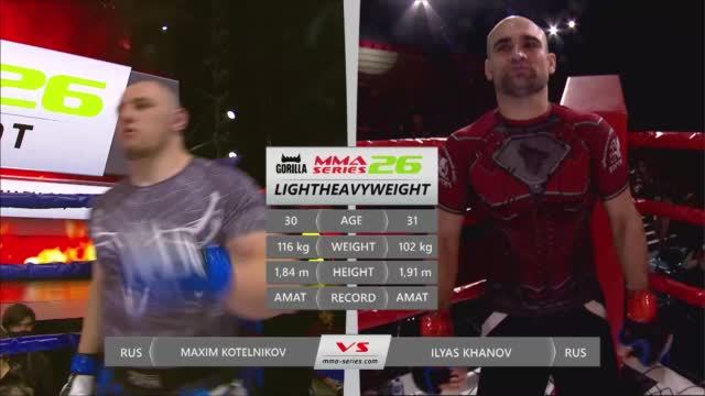 Максим Котельников vs. Ильяс Ханов