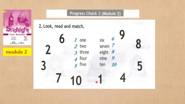 SPOTLIGHT 2 test booklet MODULE 2 test2