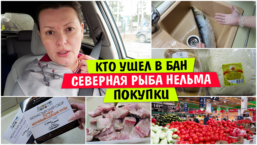 Кто УШЁЛ в БАН / Сверная рыба Нельма / Покупки