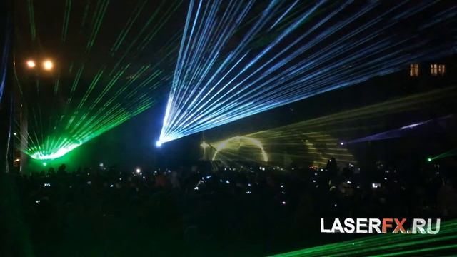День города КОРОЛЕВ Лазерное шоу