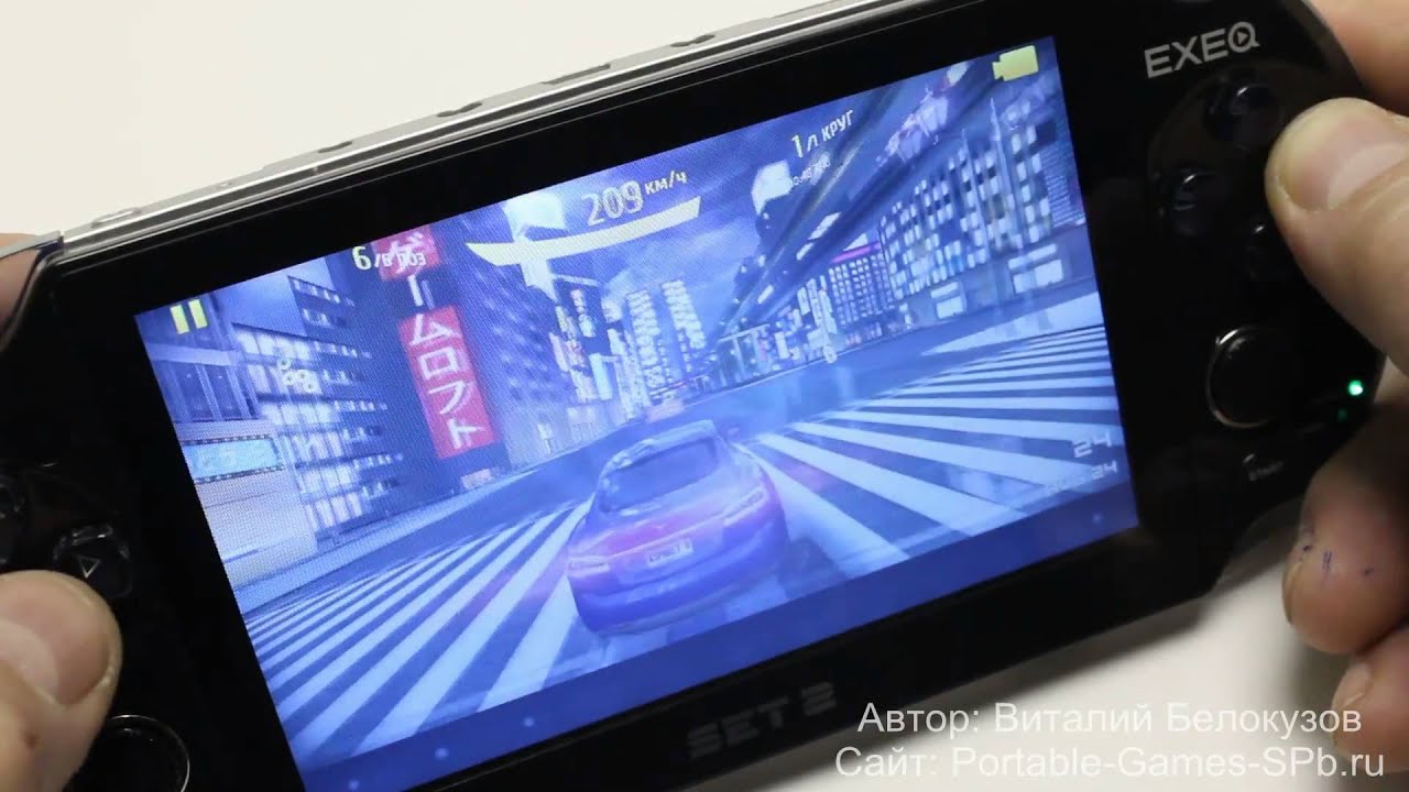 Exeq Set 2 и игра Asphalt 8