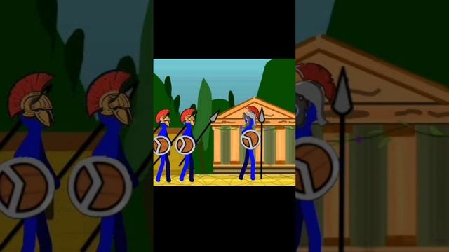 Sparta. Stickman Animation