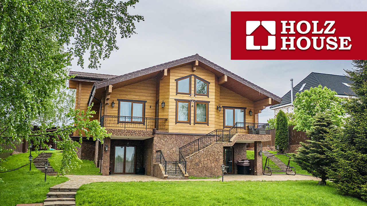 Дом из клееного бруса "Ладога"