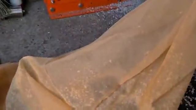 Дробилка Измельчитель на Ми-700 на сетке 10мм прессованный поролон