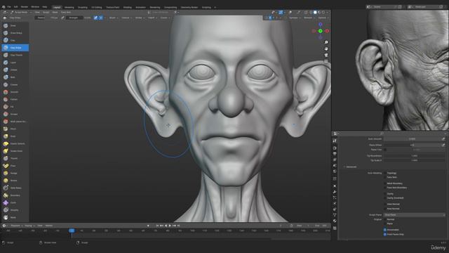 Creating a Hero Weapon for Games - Часть 15 - Face Polishing