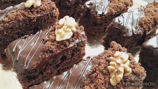 БРАУНИ постное пирожное