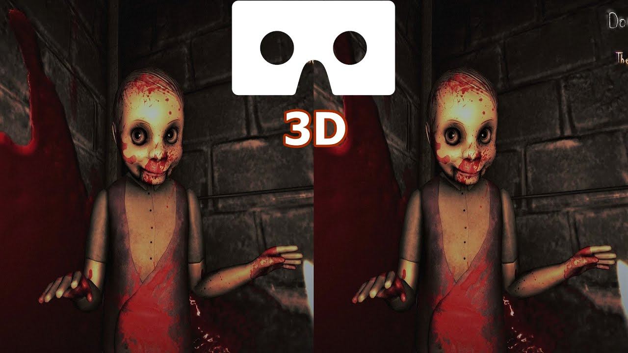 Don't Be Afraid 3D VR horror 3D SBS VR box google cardboard video