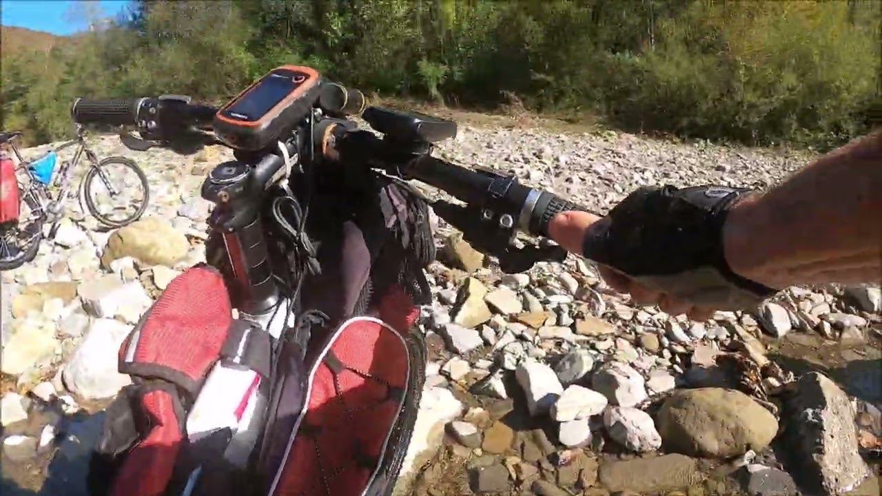 Осеннее велопутешествие #11 Продолжаем преодолевать водные преграды