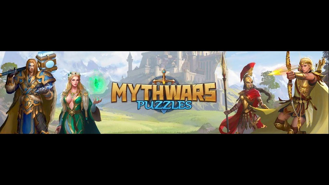 НЕОБЫЧНЫЙ ОБЗОР ВСЕХ СТАНДАРТНЫХ ГЕРОЕВ 5* В ИГРЕ,MYTH PUZZLES,GODS STRIKE