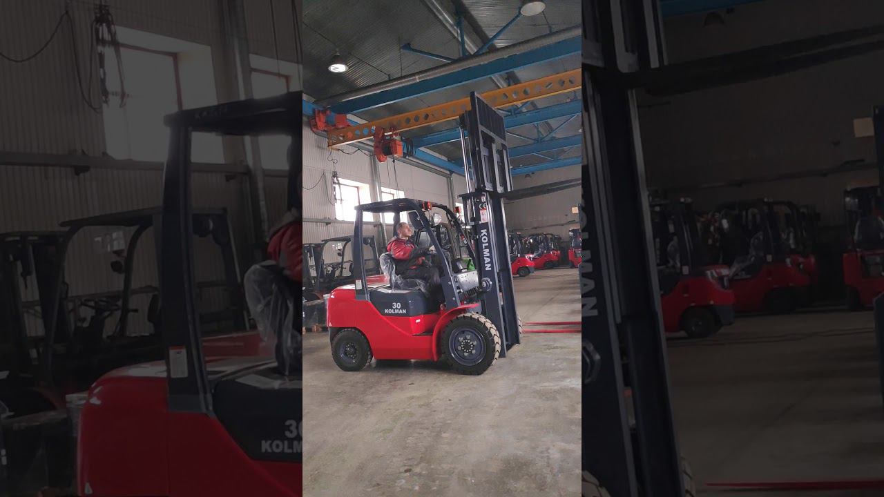 Новый погрузчик kolman kfd30