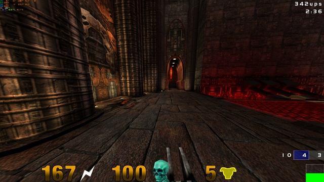 Quake 3 arena 4k, mod RUNO, прохождение nightmare, map9, tourney2