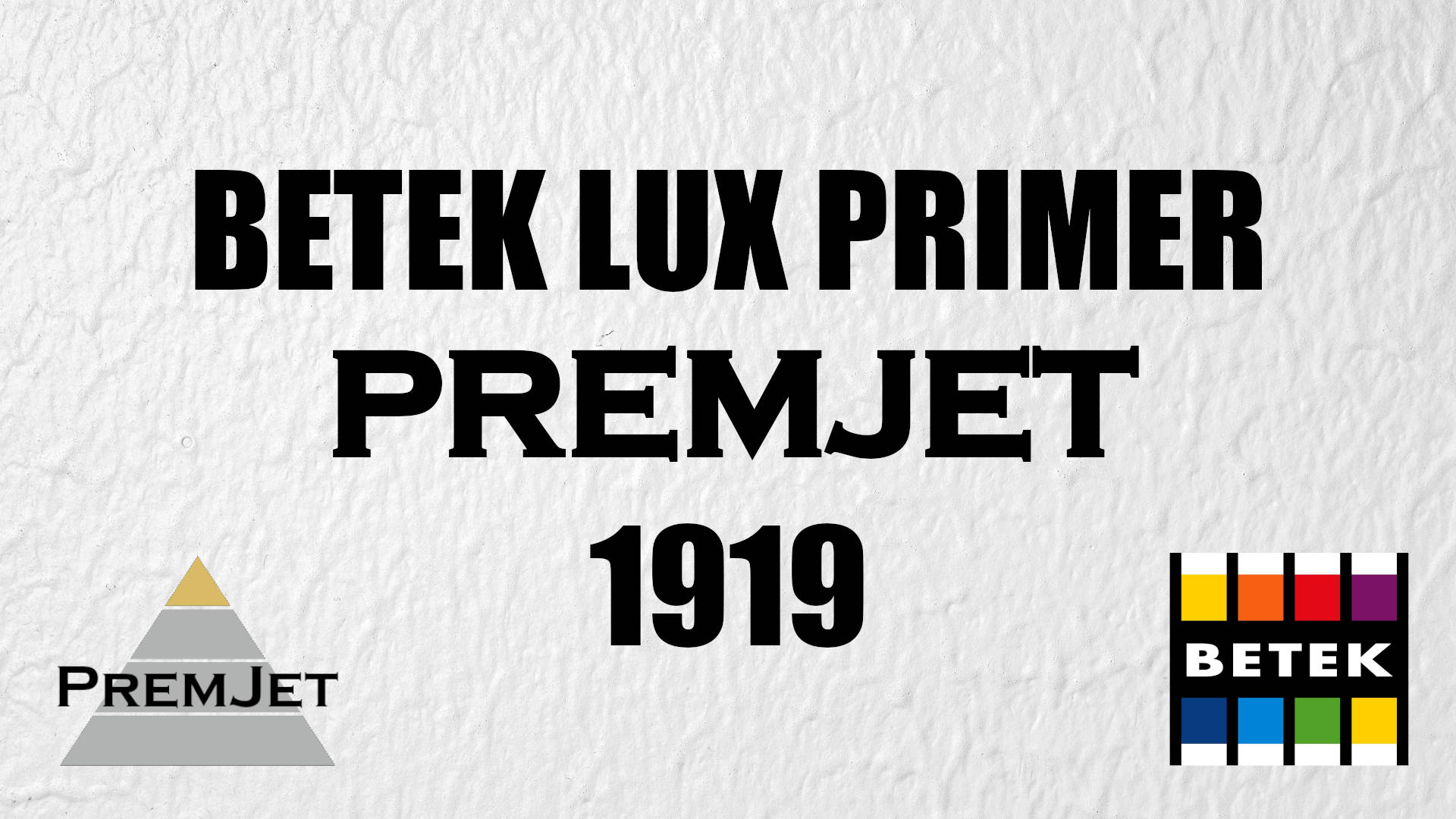 PremJet 1919 и краска betek lux primer