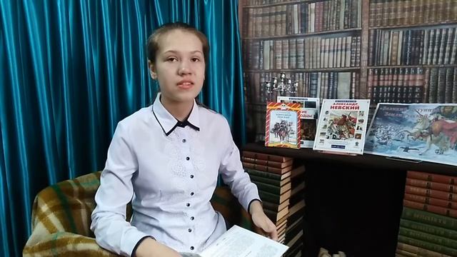 Он в битве Невской был непобедим. Арина Р..mp4