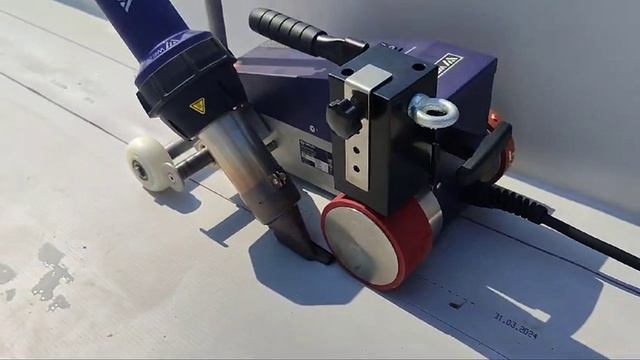 Сварочный автомат  для ПВХ мембран WELDY