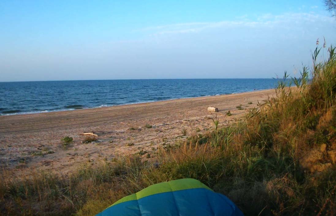 Полеты на параплане. Экшен на Азовском море
