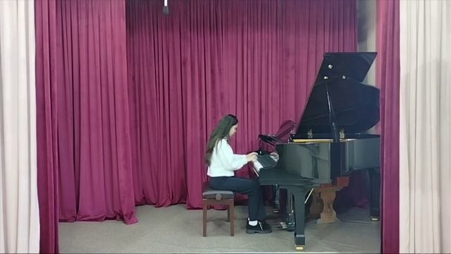 Афанасенко  Эвелина - А. Андре, "Сонатина", C-dur