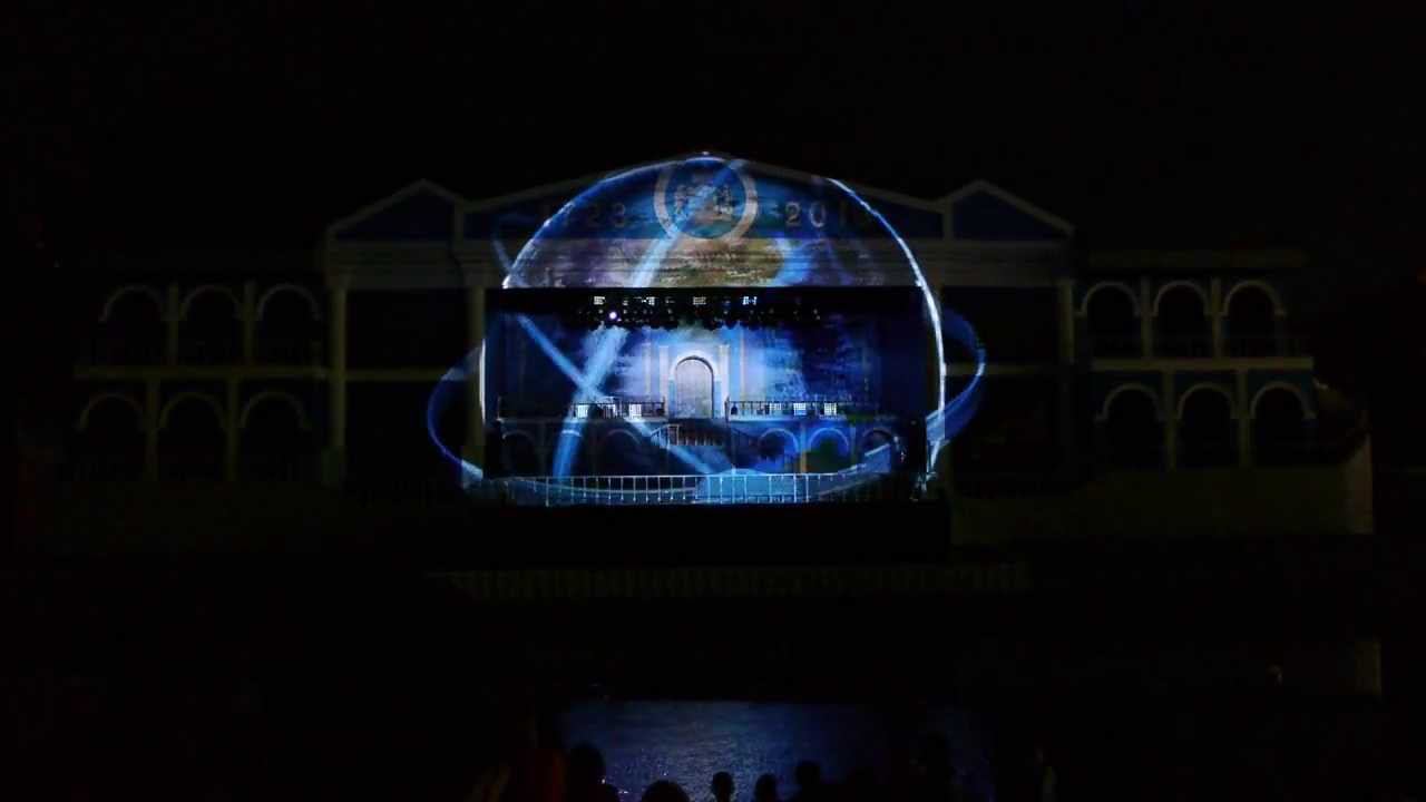 3D mapping. Проекция на здание. г. Екатеринбург