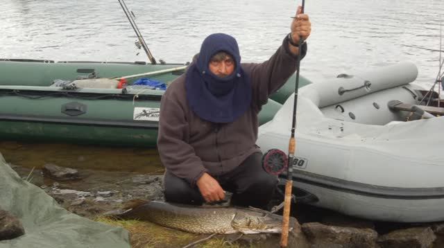 Плато Путорана Рыбалка с катушкой Нельма