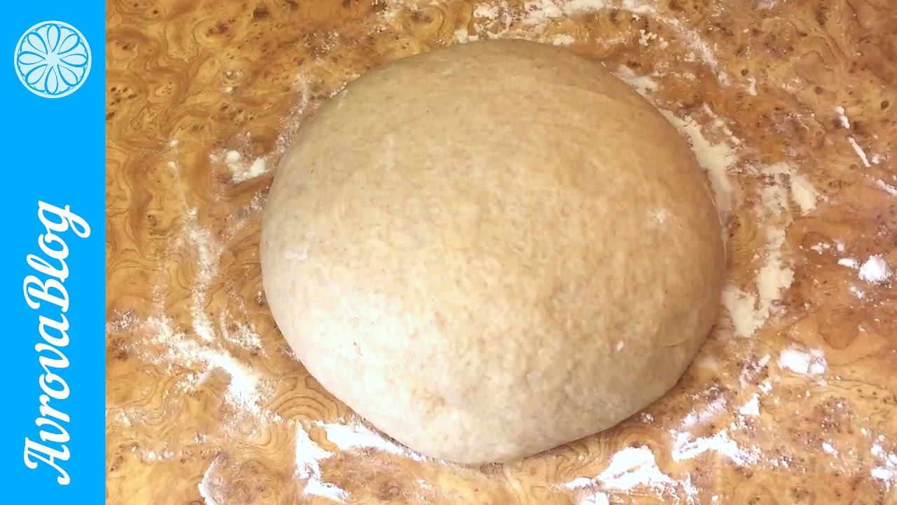 Постное тесто на закваске для сладкой выпечки